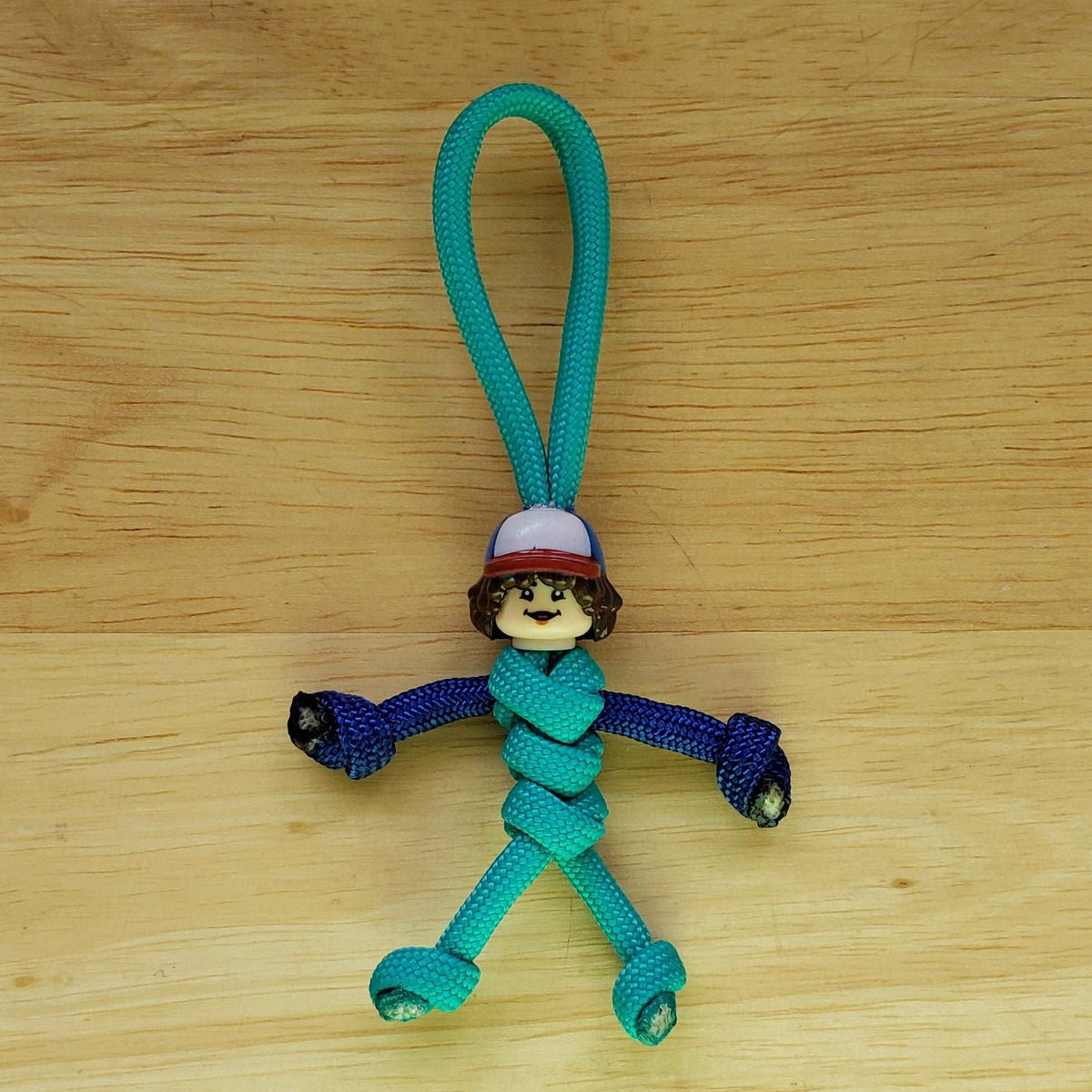 80s Hawkins Paracord Pal Keychain