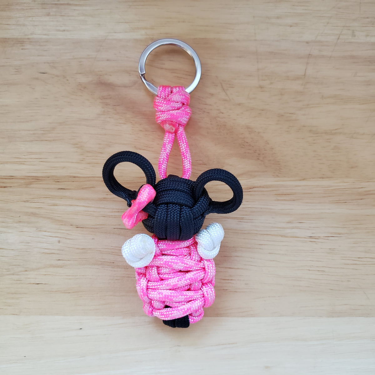 Female Mouse Key Fob | Insanely Paracord | Paracord Products