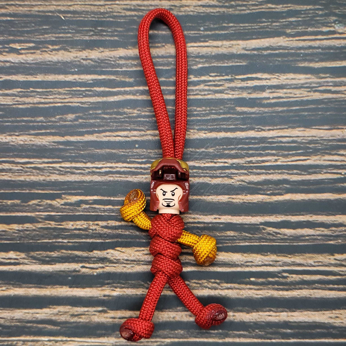 Metal Man Super Hero | Insanely Paracord | Paracord Pal Key Fobs