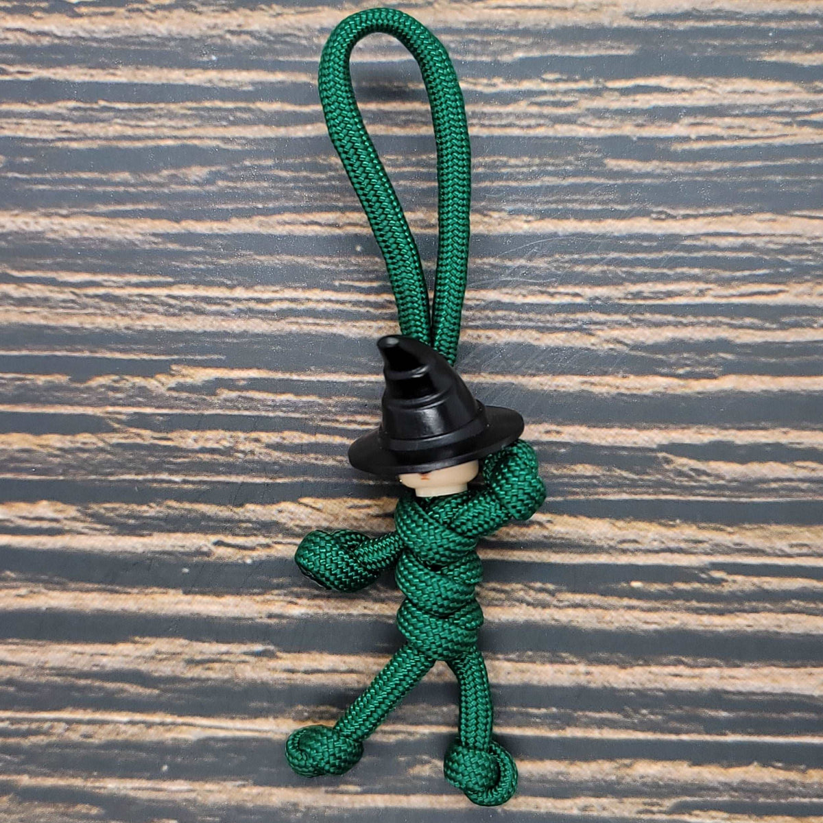 Lightning Wizard Witch Paracord Keychain